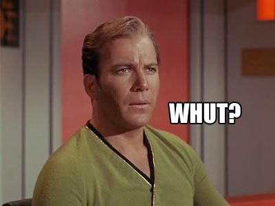 I'm So Glad My Suffering Amuses You: Whut?